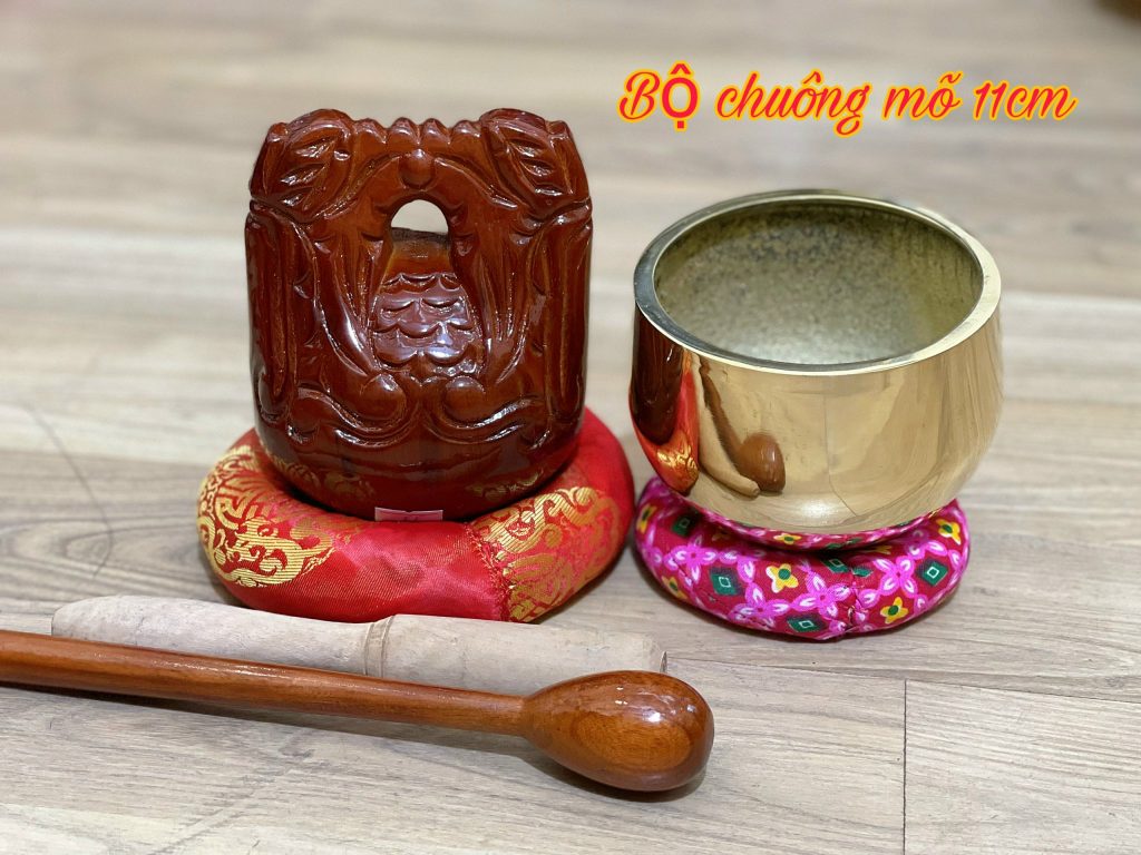 Bộ chuông mõ tụng kinh tại gia - CHUÔNG TRỐNG PHONG VÂN
